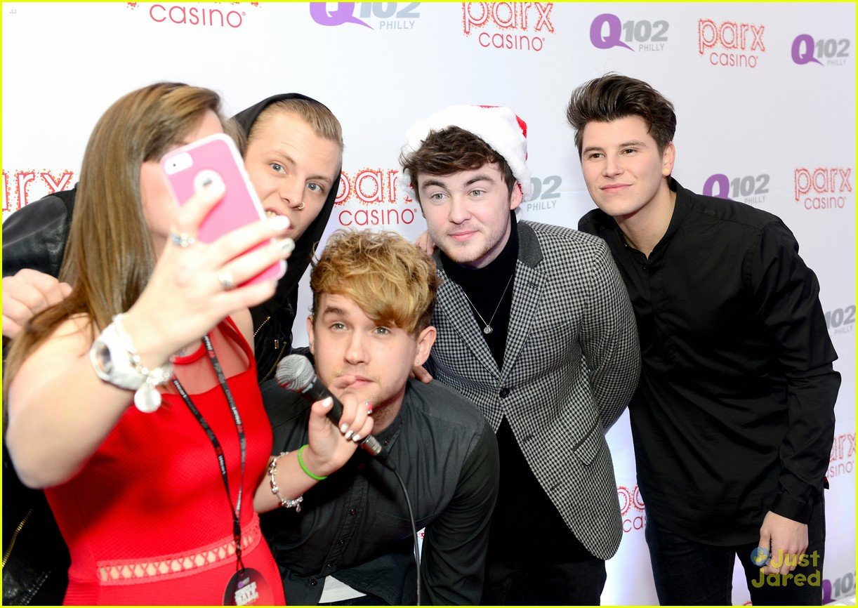Rixton Hit Up Q102's Jingle Ball After Lewis Morgan Hangs With Ella ...