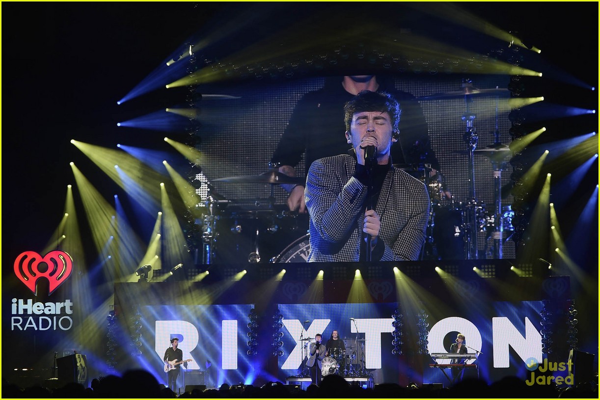 Rixton Hit Up Q102's Jingle Ball After Lewis Morgan Hangs With Ella ...