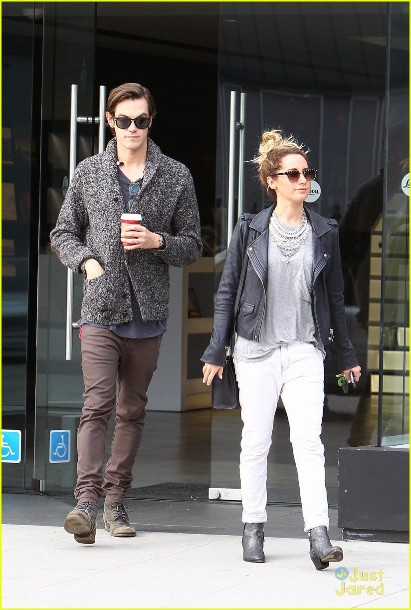 Ashley Tisdale & Husband Christopher French Get Shopping Before ...