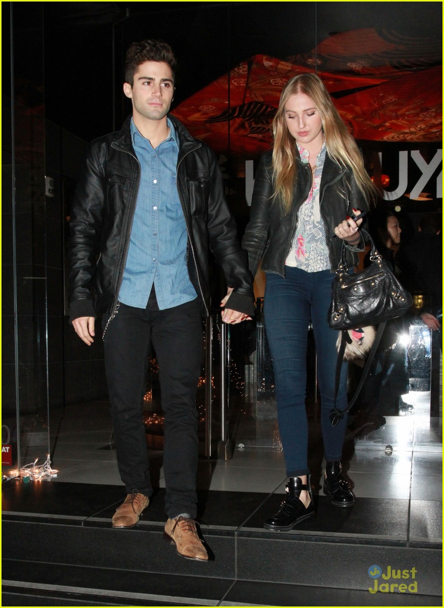 Max Ehrich Gives The Cutest Hug To Girlfriend Veronica Dunne - See It ...