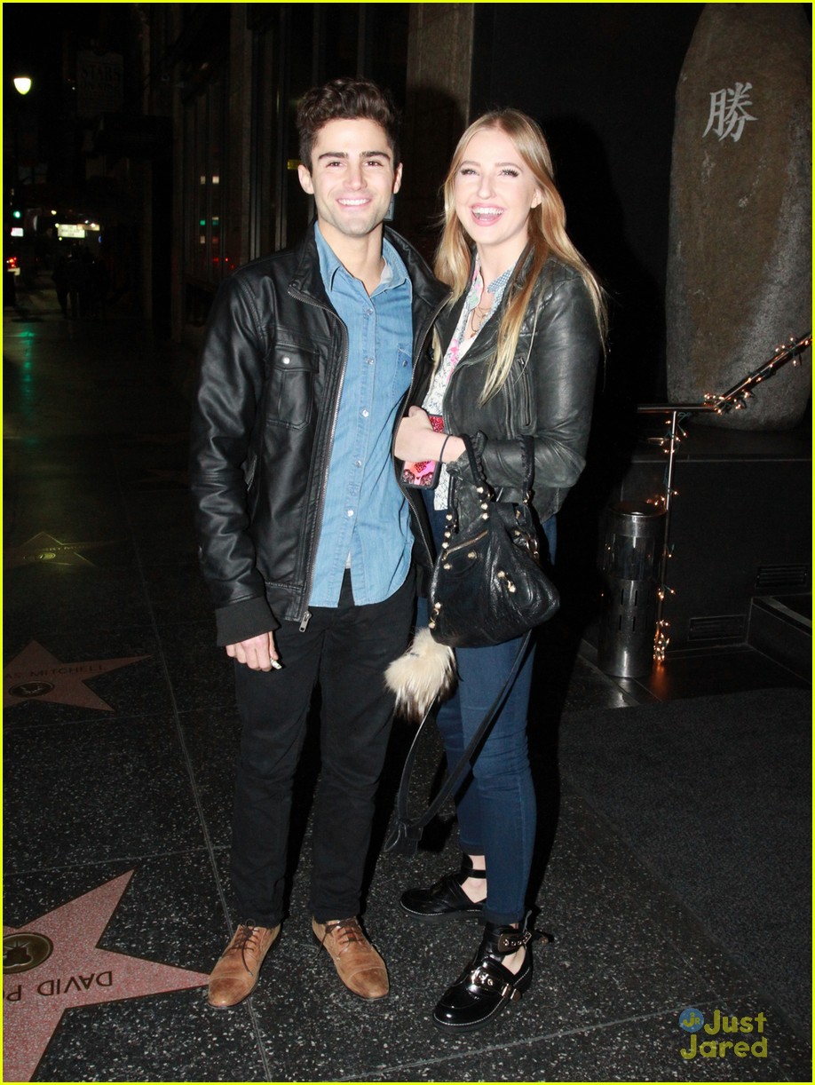 Max Ehrich Gives The Cutest Hug To Girlfriend Veronica Dunne - See It ...