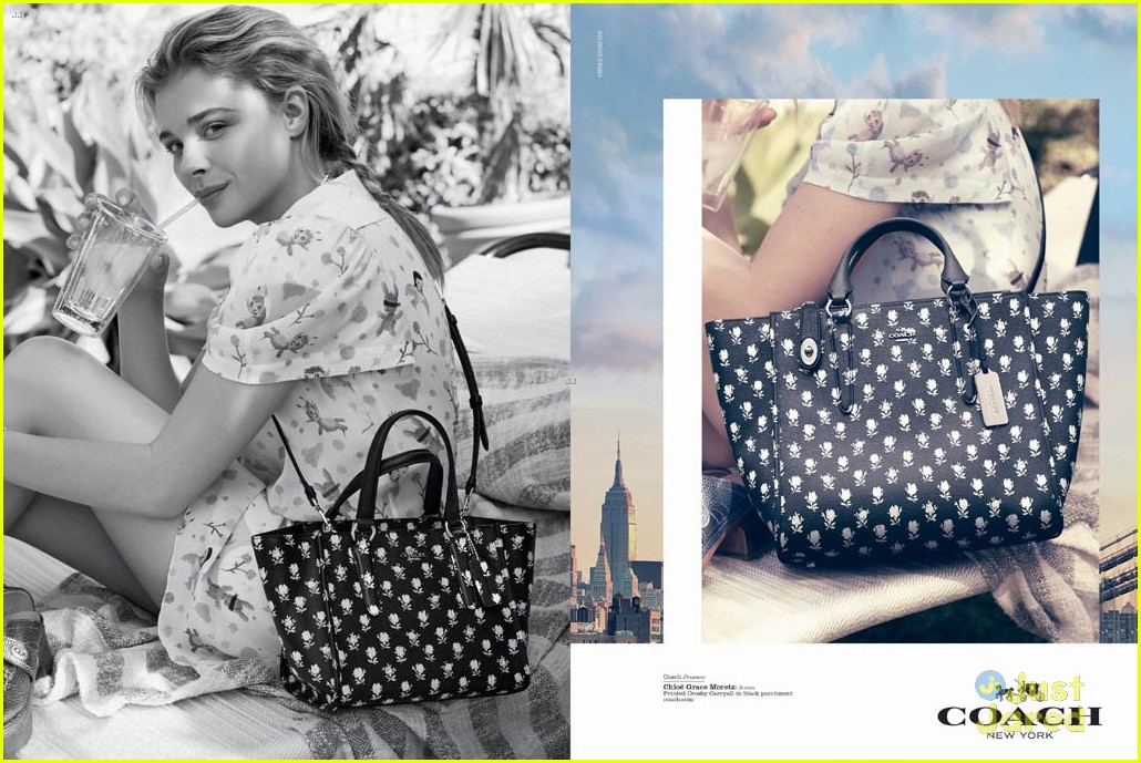 Chloe Moretz is Black & White Beauty for 'Coach' Dreamers Campaign ...