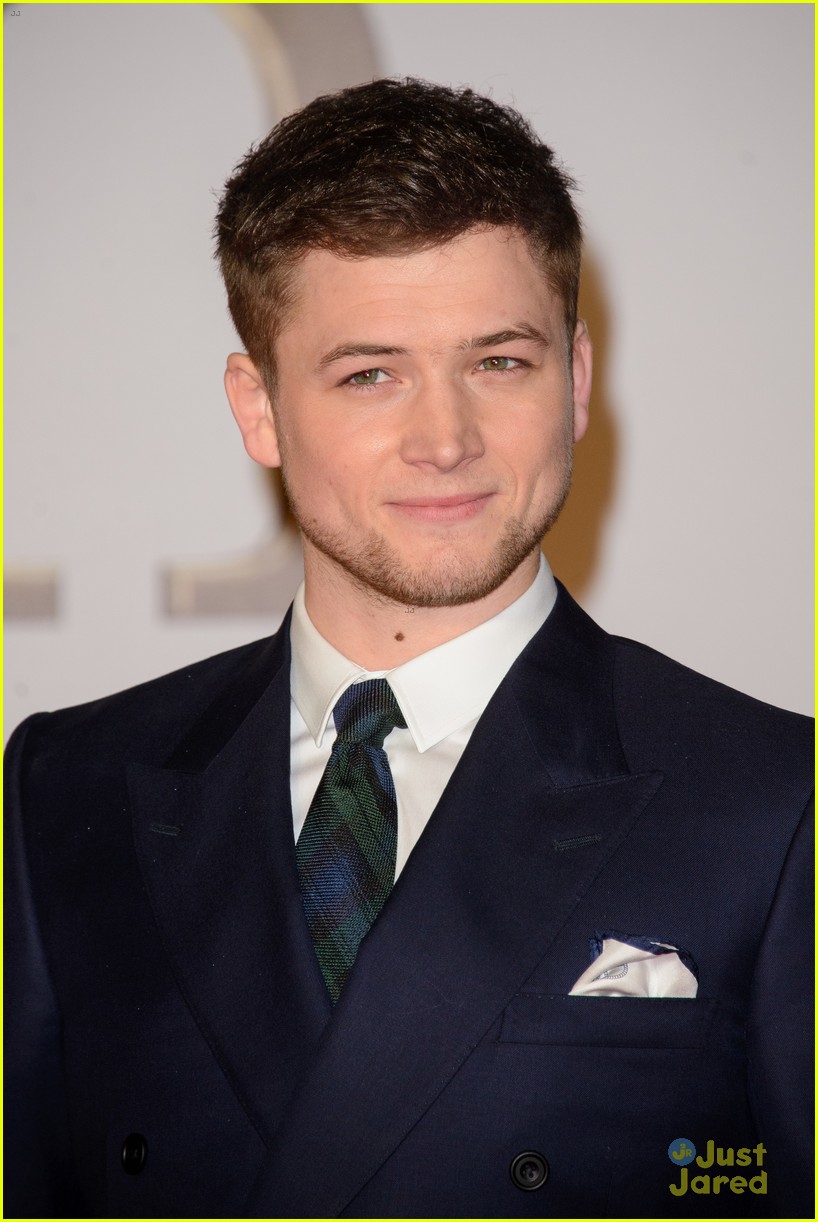 Taron Egerton Looks Like Perfect Gentleman At Kingsman The Secret Service London Premiere