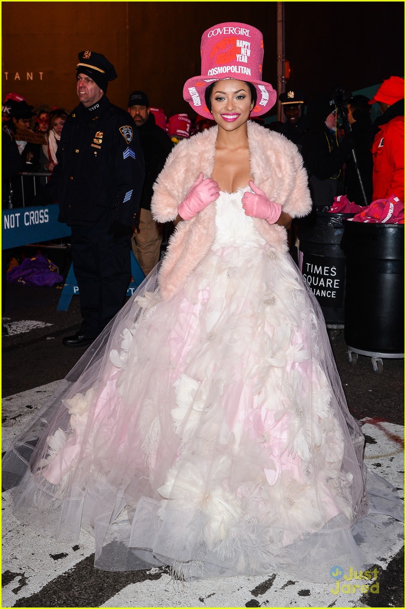 Kat Graham Hosts A Colorful Countdown with Cosmopolitan for New Year's ...