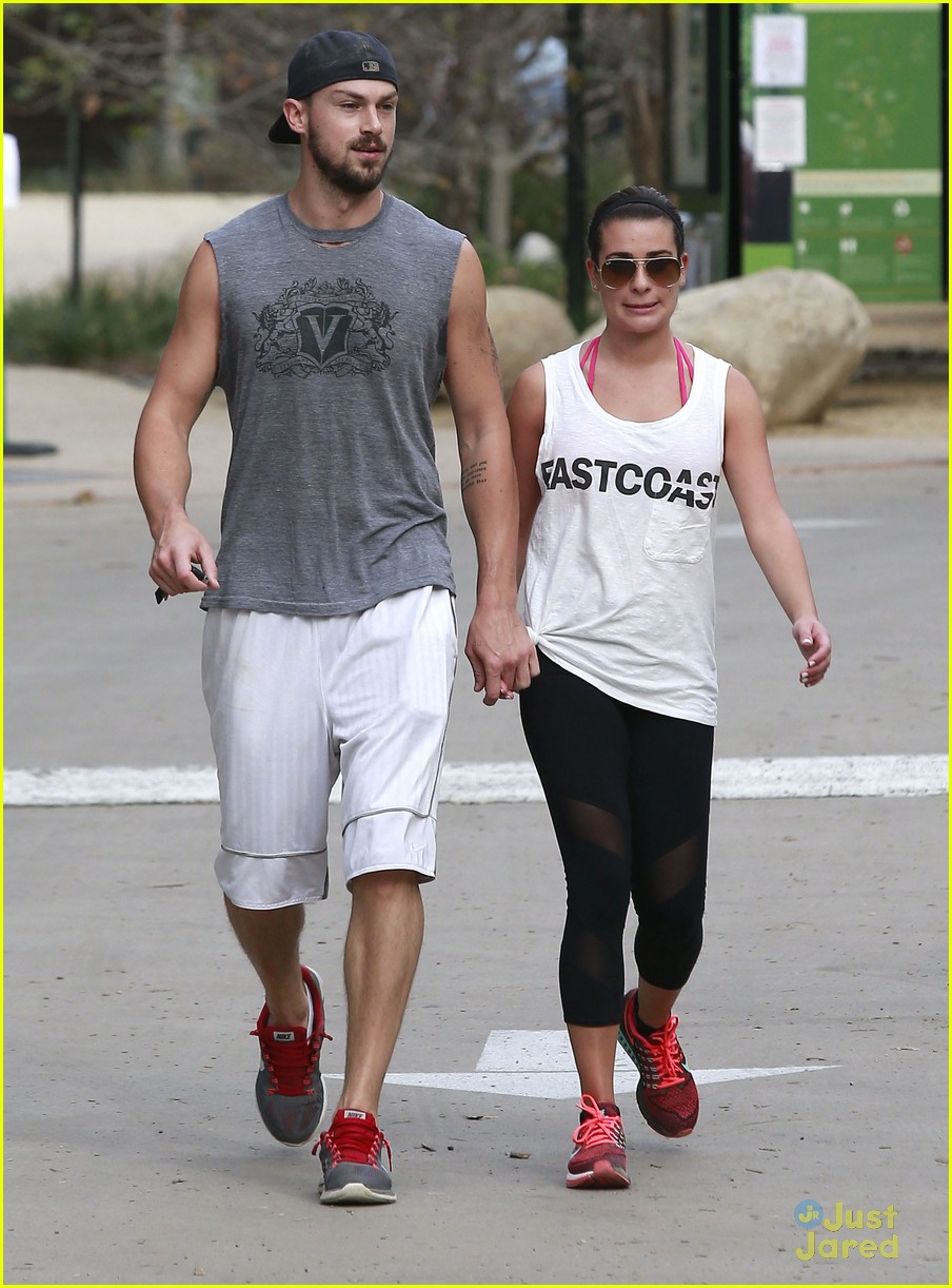 Lea Michele Ends Her Weekend with a Hike with Boyfriend Matthew Paetz ...
