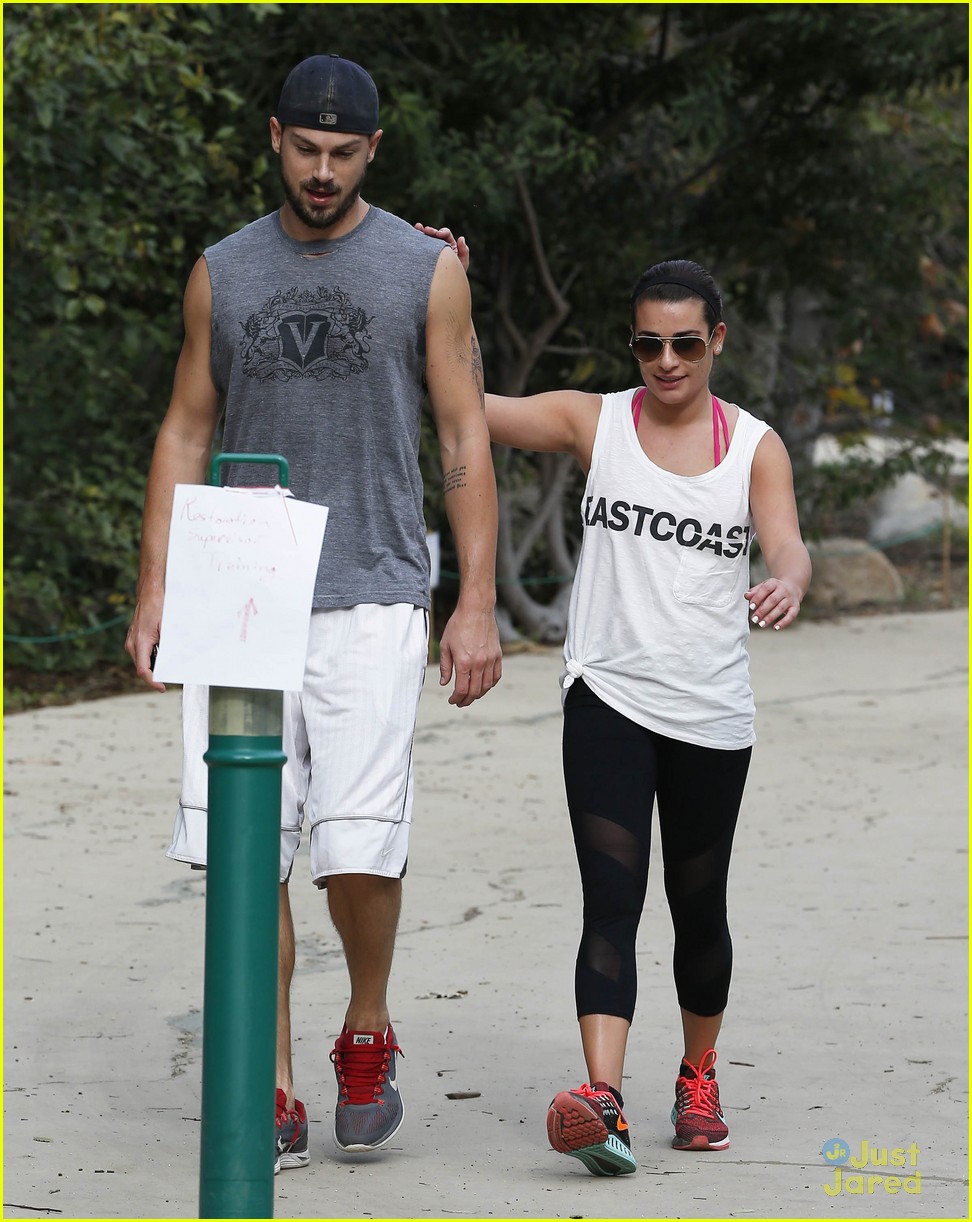 Lea Michele Ends Her Weekend with a Hike with Boyfriend Matthew Paetz ...