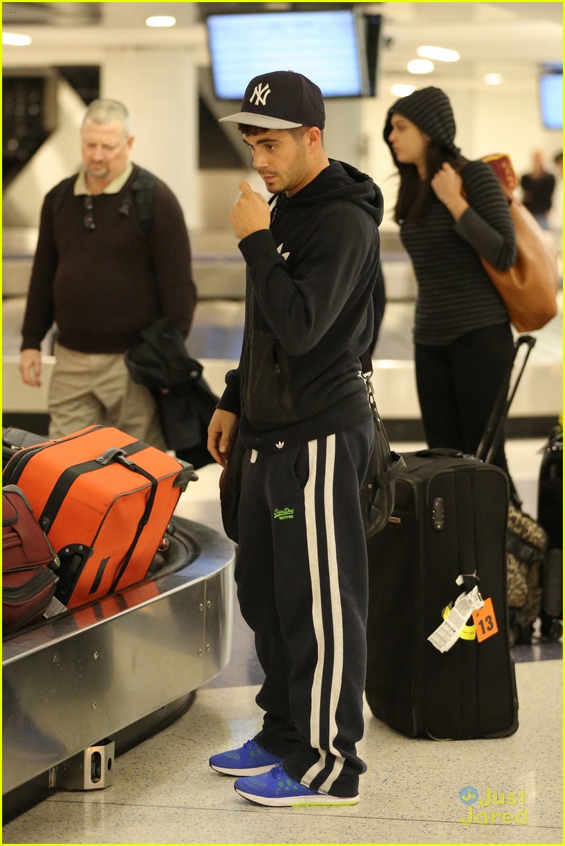 The Wanted's Max George Hides New Hair After Arriving Back In LA ...