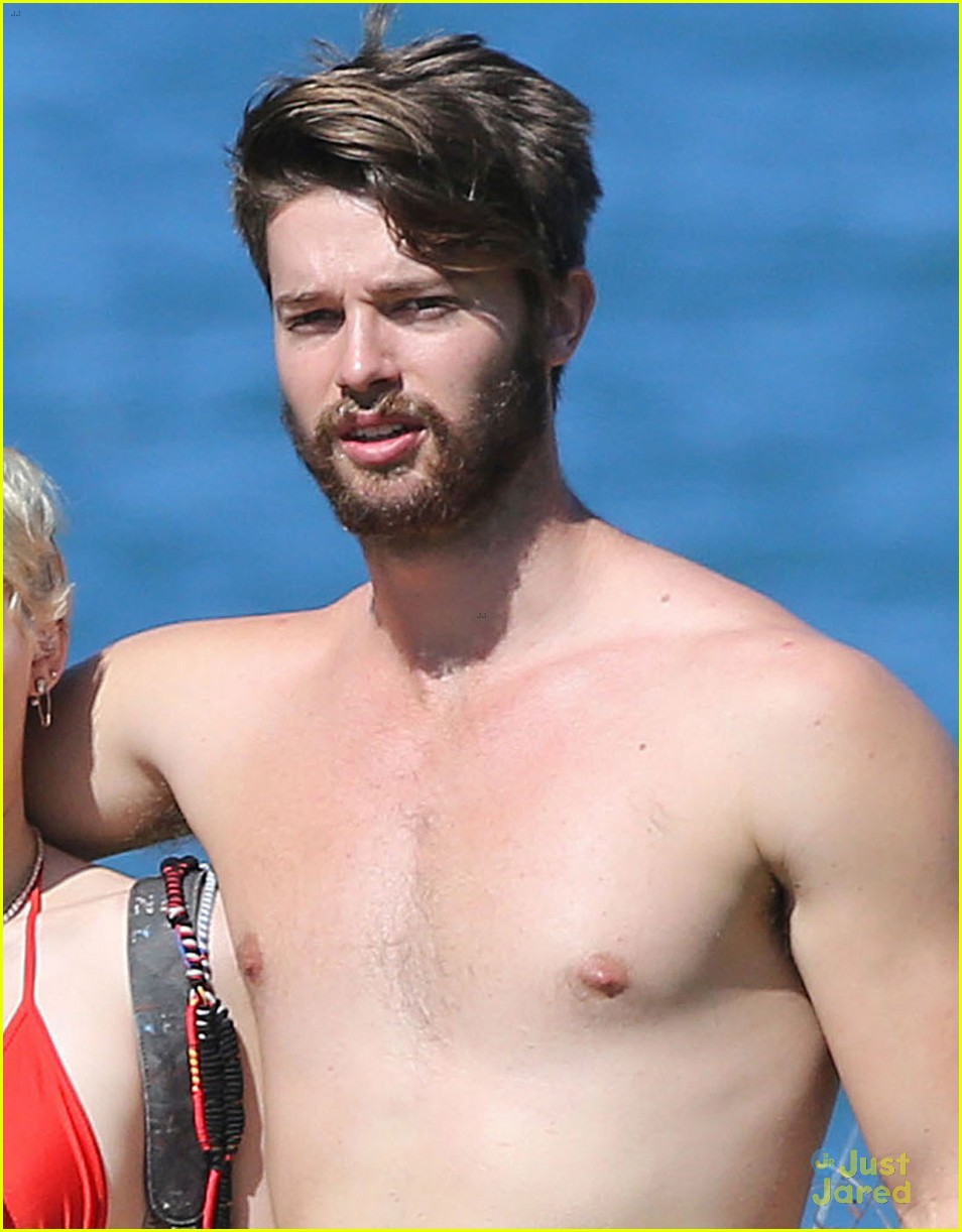 Miley Cyrus Rocks Red Bikini While Vacationing with Shirtless Patrick ...