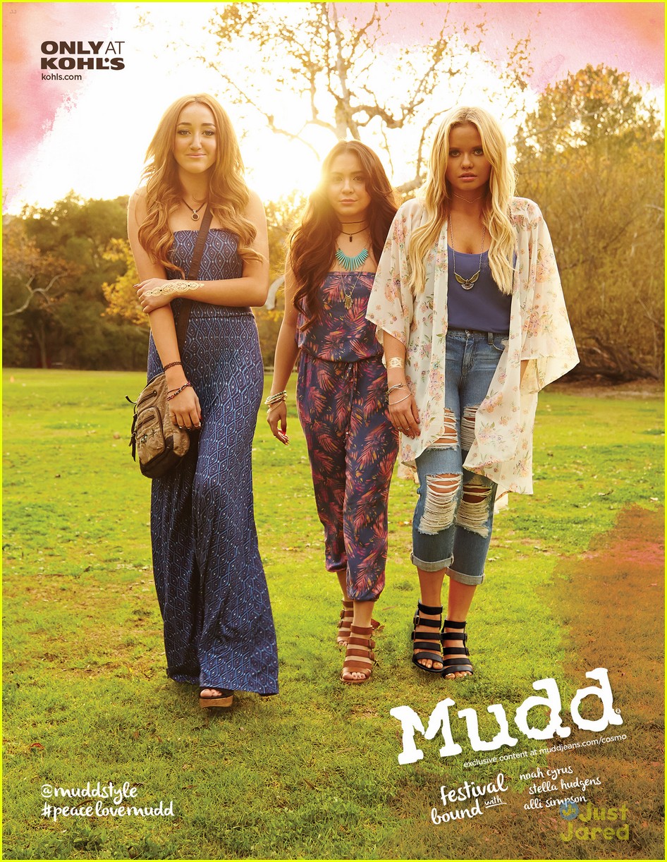 Noah Cyrus, Stella Hudgens & Alli Simpson Are MUDD Girls - See The New ...