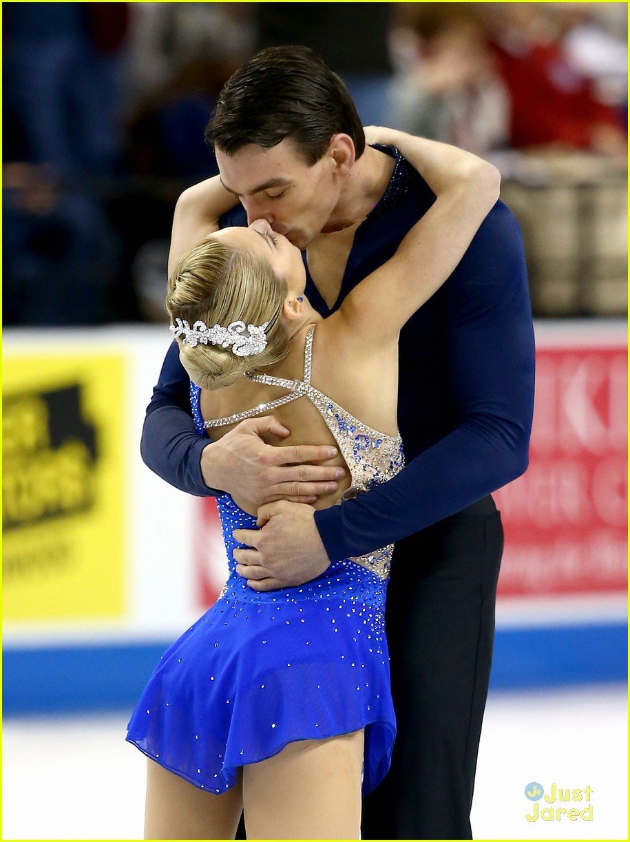 Pairs Champion Skaters Alexa Scimeca & Chris Knierim Defy Gravity ...