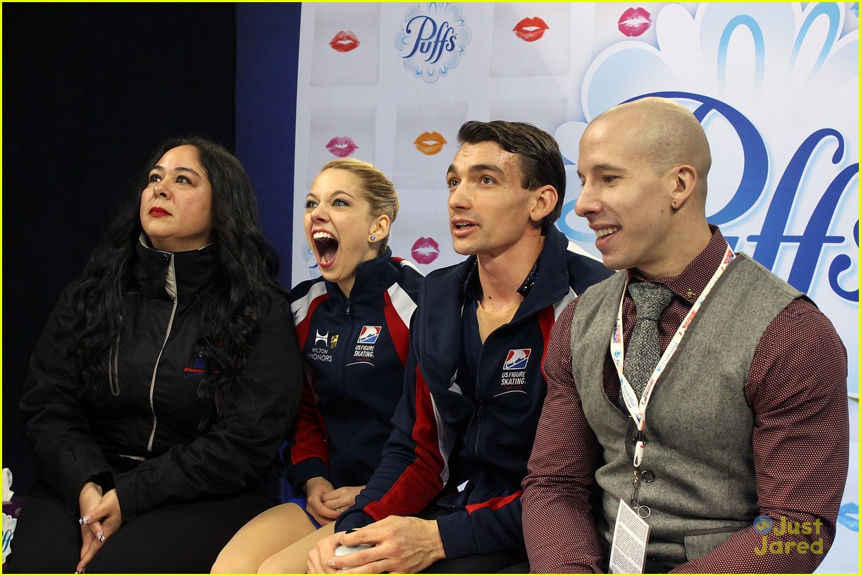 Pairs Champion Skaters Alexa Scimeca & Chris Knierim Defy Gravity ...