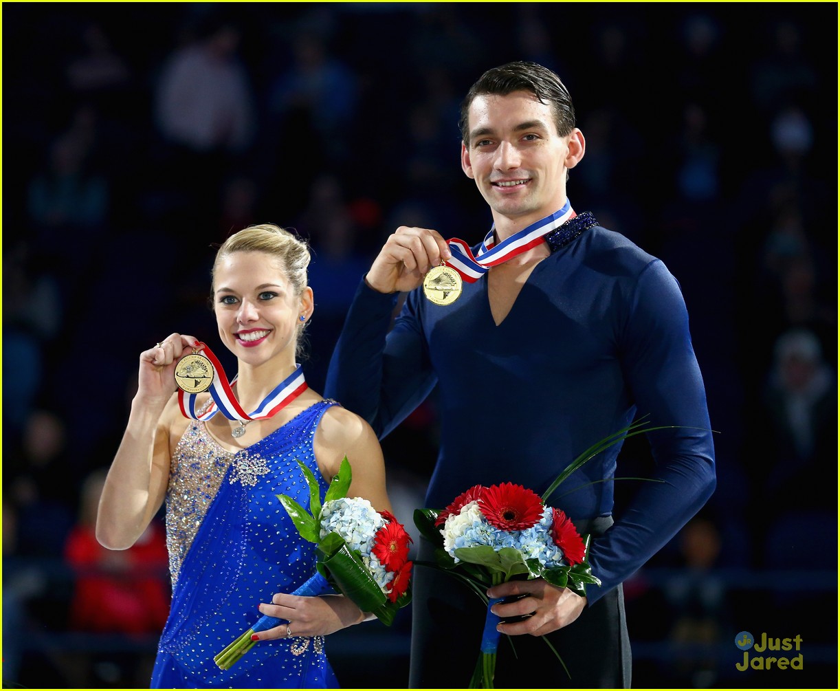 Pairs Champion Skaters Alexa Scimeca & Chris Knierim Defy Gravity ...