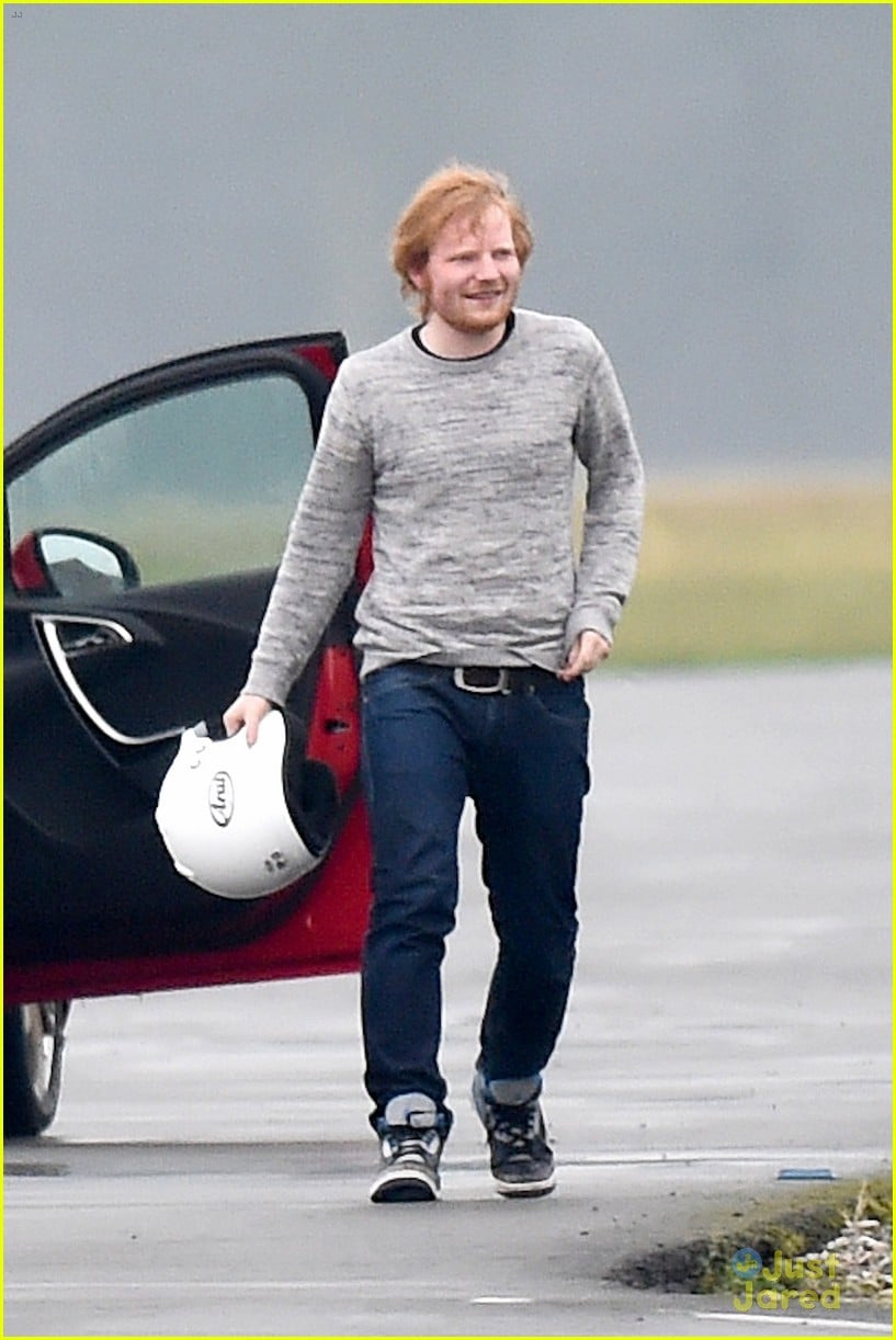 Ed Sheeran is a Speed Demon on Race Track | Photo 765626 - Photo ...