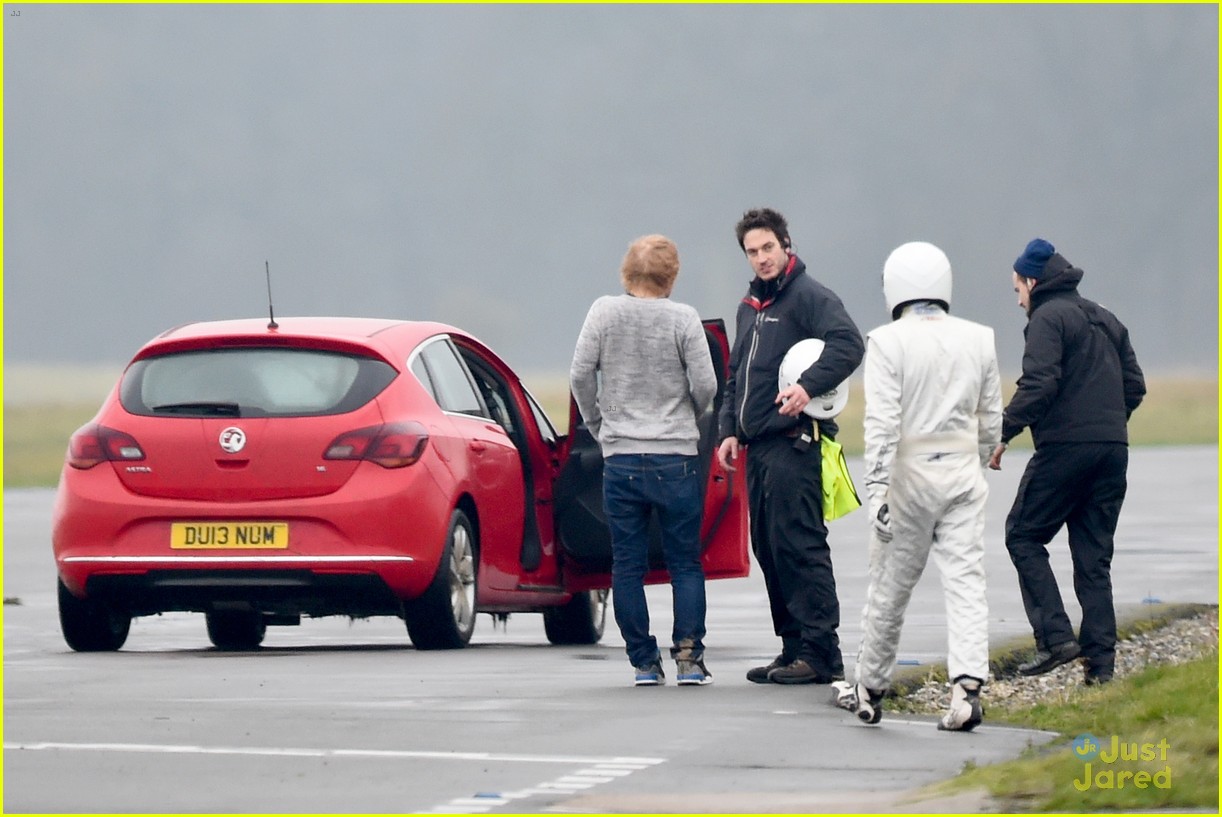 Ed Sheeran is a Speed Demon on Race Track | Photo 765633 - Photo ...