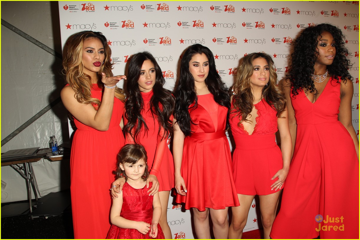 Fifth Harmony Go Red For New York Fashion Week - See Their Runway Pics ...