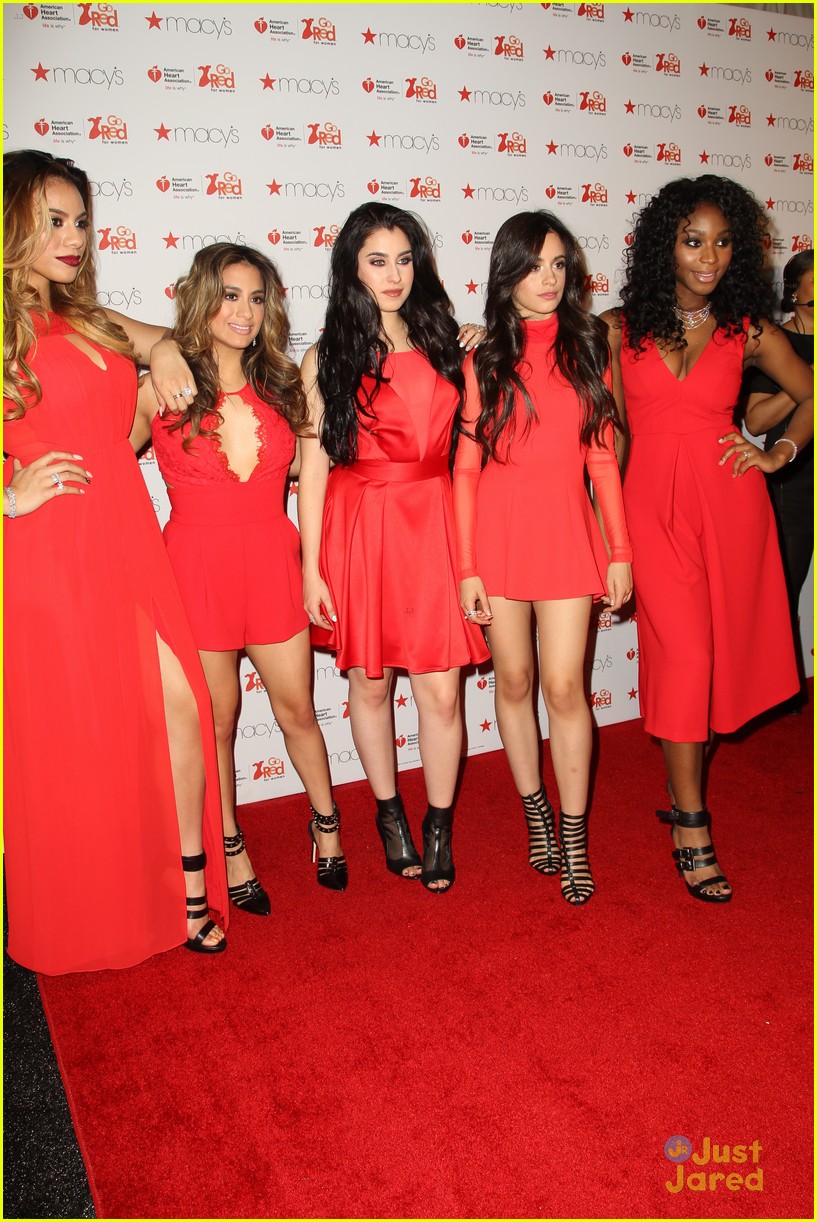 Fifth Harmony Go Red For New York Fashion Week - See Their Runway Pics ...