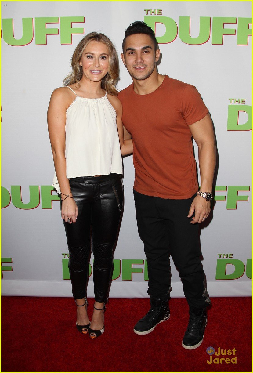 Carlos & Alexa PenaVega Join James Maslow at 'The DUFF' Premiere ...