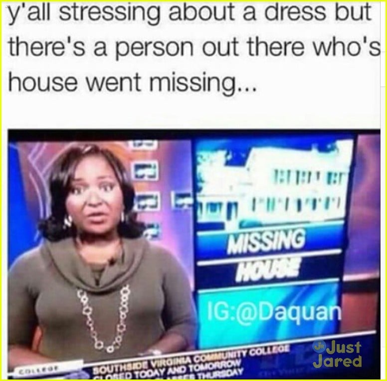 'What Color Is This Dress' Spawns Tons of Internet Memes! | Photo ...