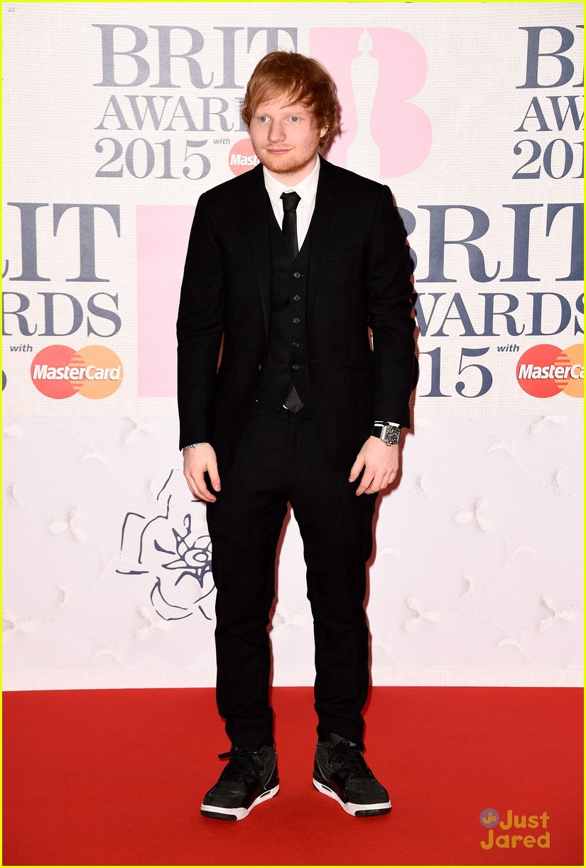Ed Sheeran & James Bay Among First to Arrive at BRIT Awards 2015 ...