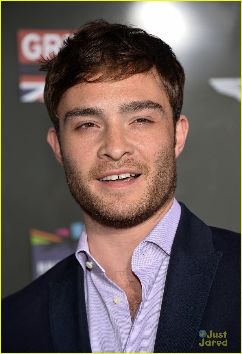Ed Westwick Suits Up Two Nights in a Row Before Oscars 2015 | Photo ...