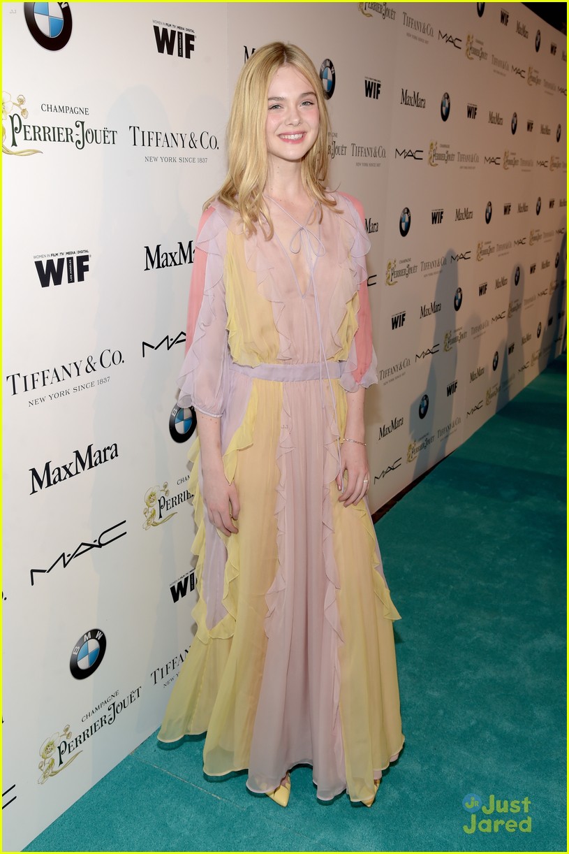 Jamie Chung Party Jumps For Pre-Oscar Celebrations with Elle Fanning ...