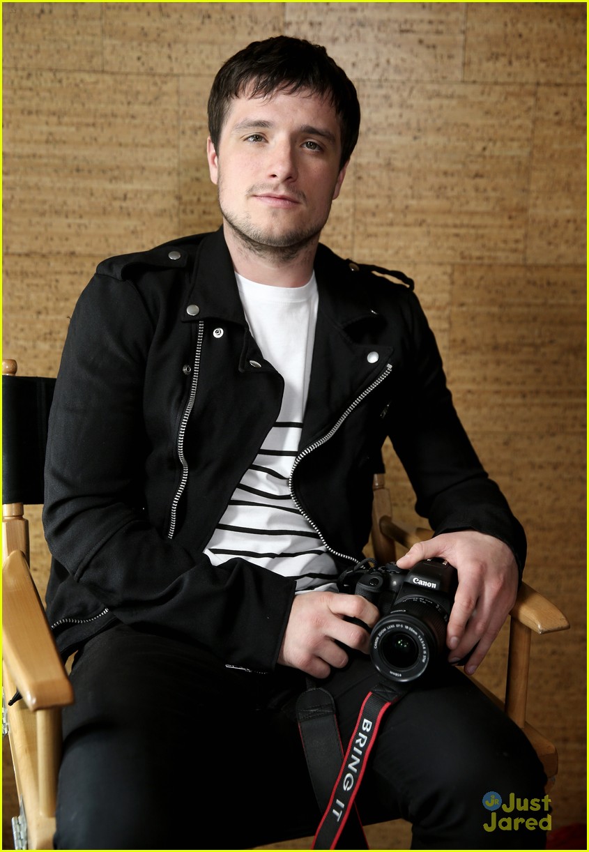 Josh Hutcherson Films Canon's Project Imagination: The Trailer in NYC ...