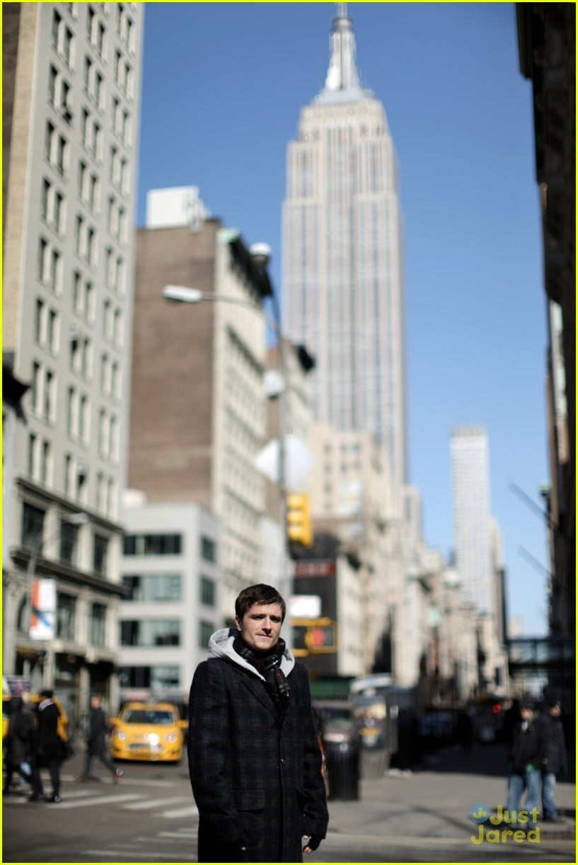 Josh Hutcherson Films Canon's Project Imagination: The Trailer in NYC ...
