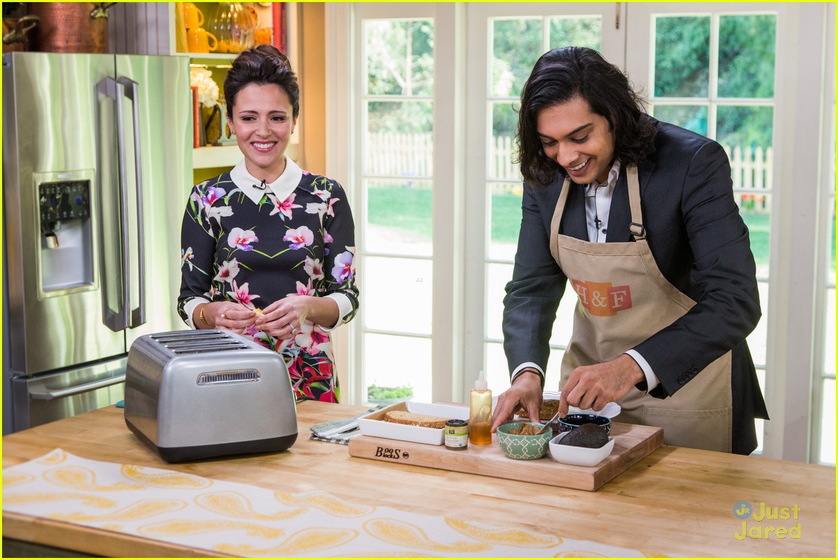 Full Sized Photo of italia ricci robbie amell home family together 26 ...