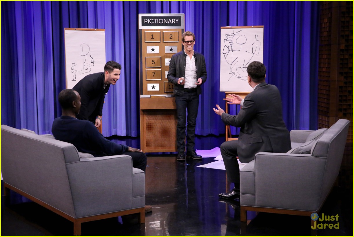 Full Sized Photo of nick jonas pictionary jimmy fallon video 02 | Is ...