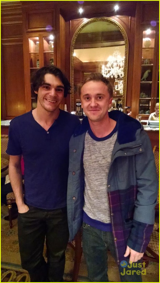RJ Mitte Runs Into Tom Felton at Salt Lake Comic Con! | Photo 769578 ...