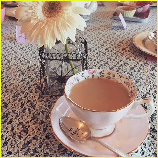 Ellington Ratliff Crashes Rydel Lynch's Tea Party & Steals A Scone ...