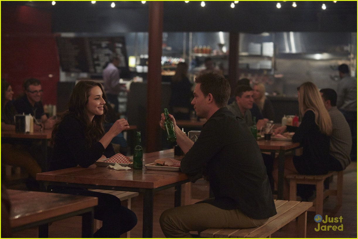 Troian Bellisario Kisses Real-Life Fiance Patrick J. Adams in New ...