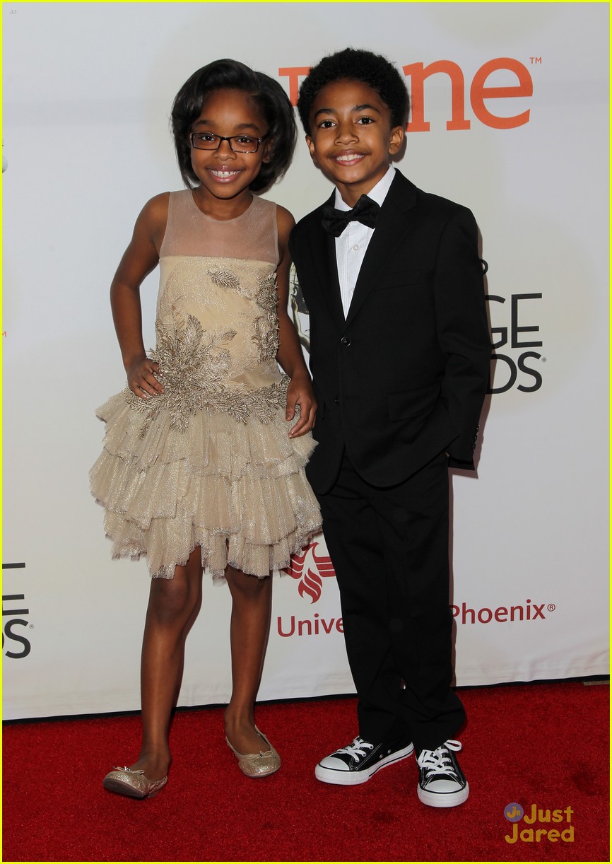 Black-ish's Yara Shahidi & Marcus Scribner Are Keeping Bowties Cool at ...