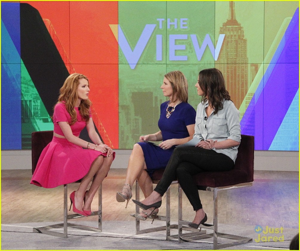 Bella Thorne Hits 'The View' Before New York Spring Spectacular Opening ...