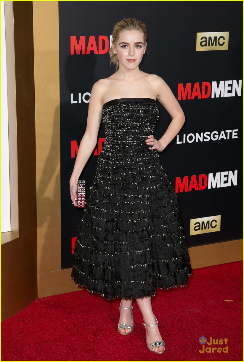 Kiernan Shipka Celebrates 'Mad Men' At The Black & Red Ball | Photo ...