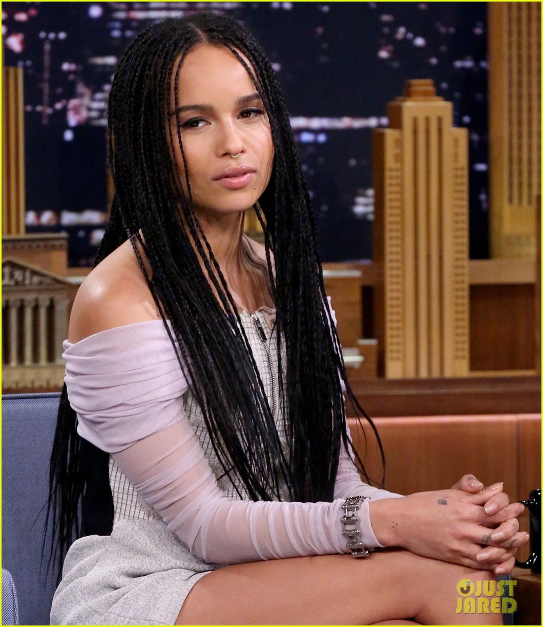 Zoe Kravitz Plays Giant Beer Pong on 'The Tonight Show' - Watch Here ...