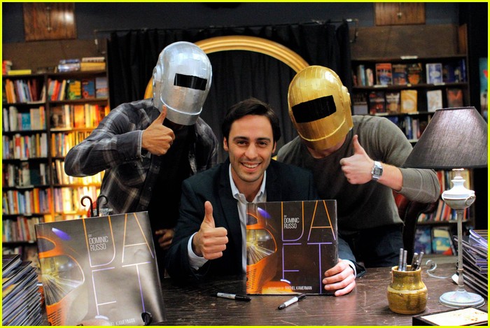 April Supports Dominic At His Book Signing Tonight on 'Chasing Life ...