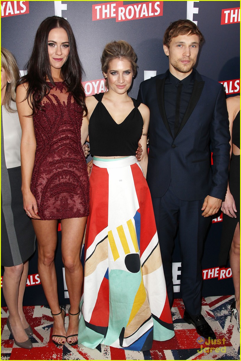 William Moseley & Merritt Patterson Premiere 'The Royals' in NYC ...