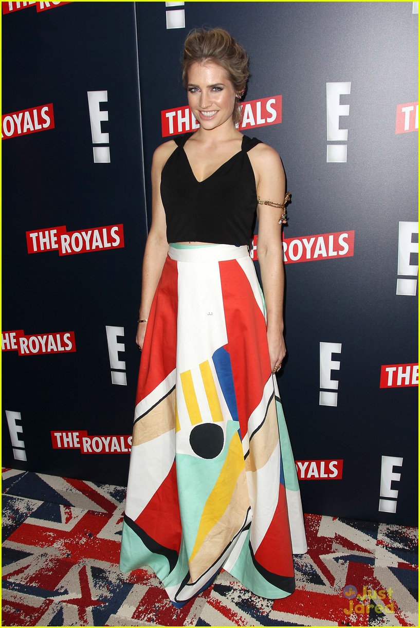 William Moseley & Merritt Patterson Premiere 'The Royals' in NYC ...
