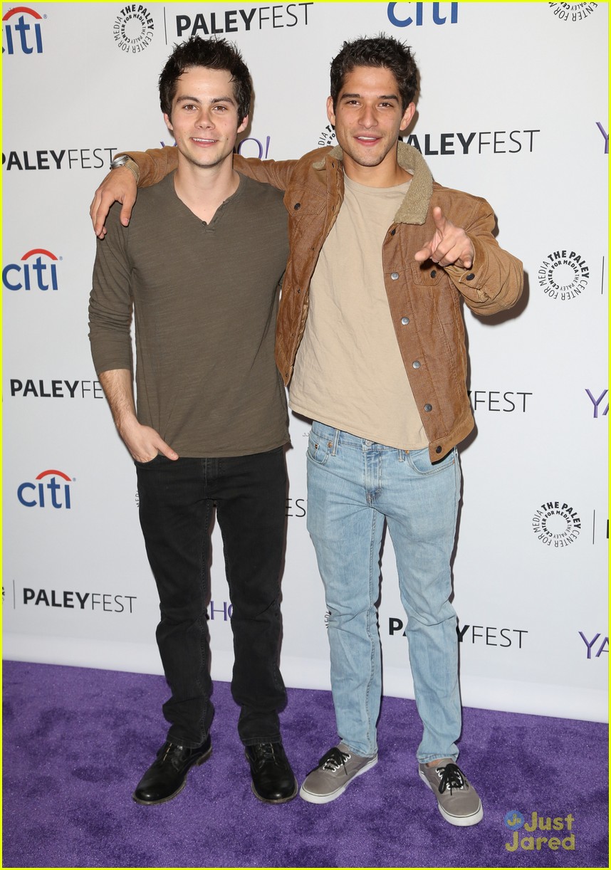 Dylan O'Brien & Tyler Posey Buddy Up for 'Teen Wolf' PaleyFest Panel ...
