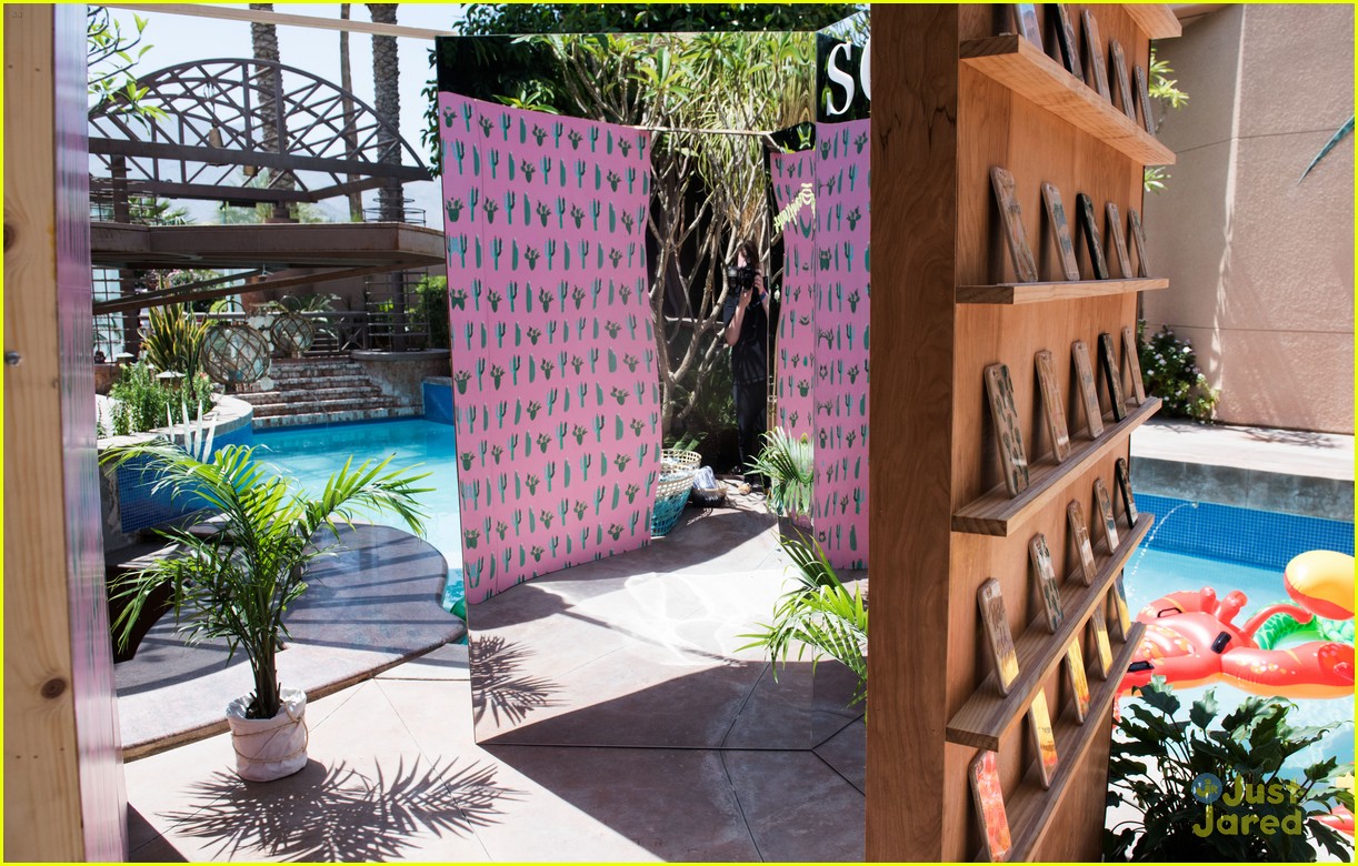 Ashley Greene Has Some Festival Fun at Just Jared's Party Presented by ...