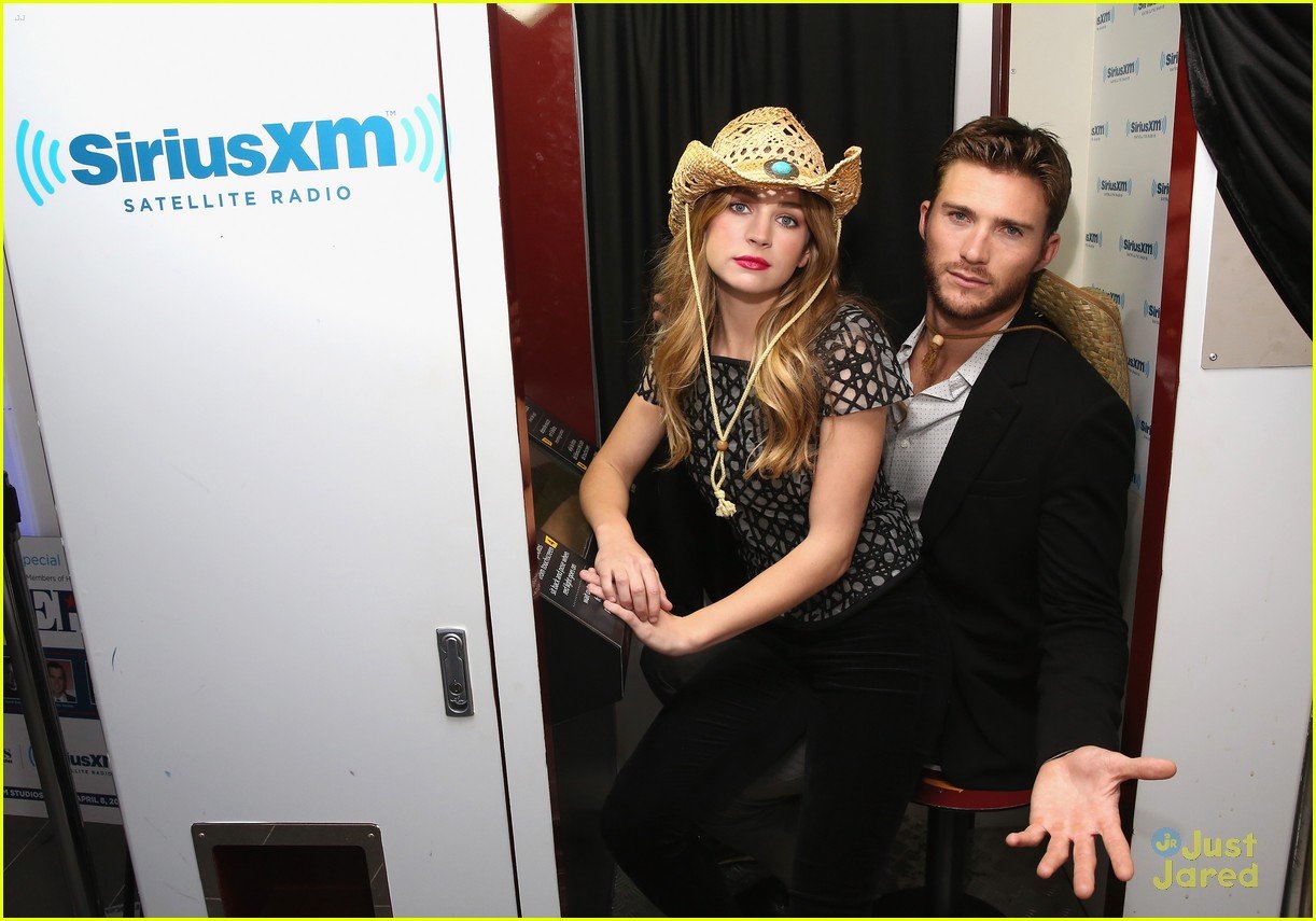 Britt Robertson & Scott Eastwood Swing By SiriusXM For 'The Longest ...