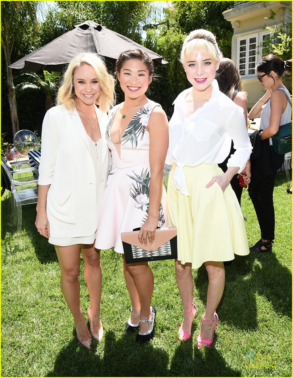 Full Sized Photo of becca tobin june moss launch party jenna ushkowitz ...