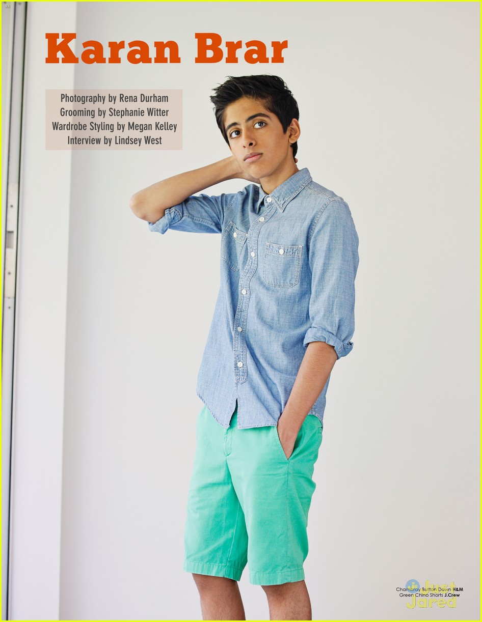 Full Sized Photo of karan brar lvlten magazine 01 | Karan Brar Reveals His Favorite 'Jessie ...