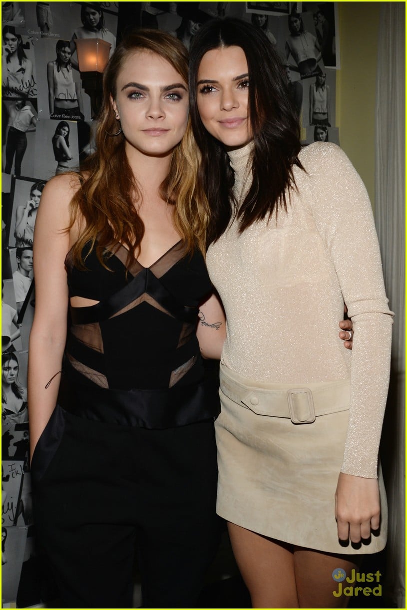 Kendall Jenner Launches CK Series with Kylie By Her Side! | Photo ...