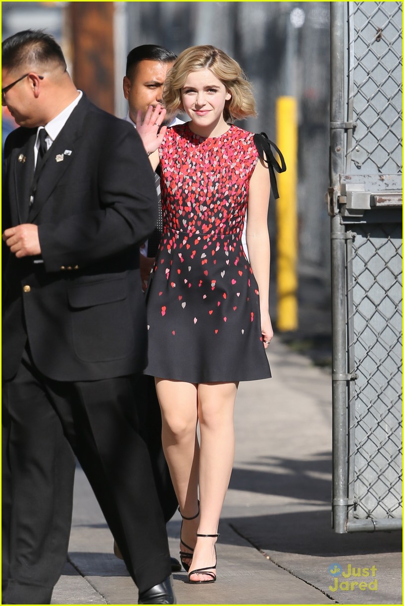 Kiernan Shipka Experiences The Cutest 'Wayback Wednesday' on 'Jimmy ...