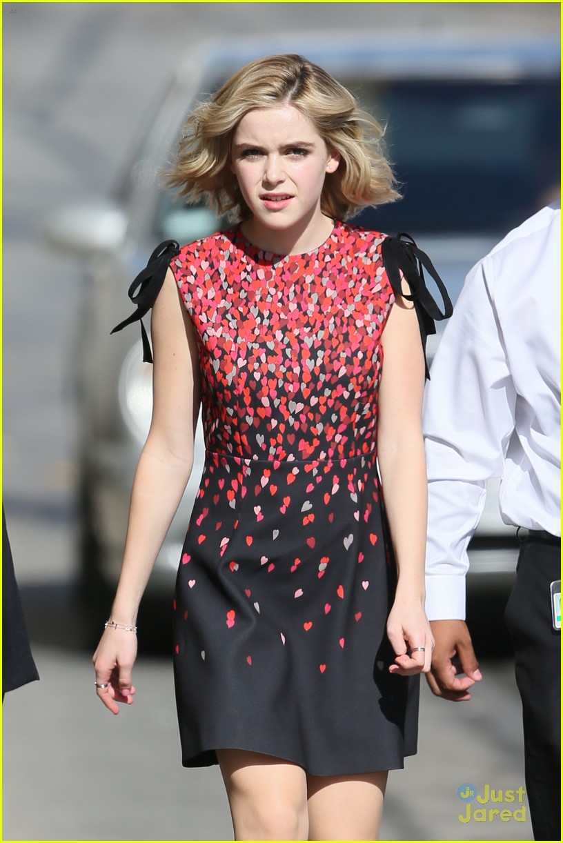 Kiernan Shipka Experiences The Cutest 'Wayback Wednesday' on 'Jimmy ...