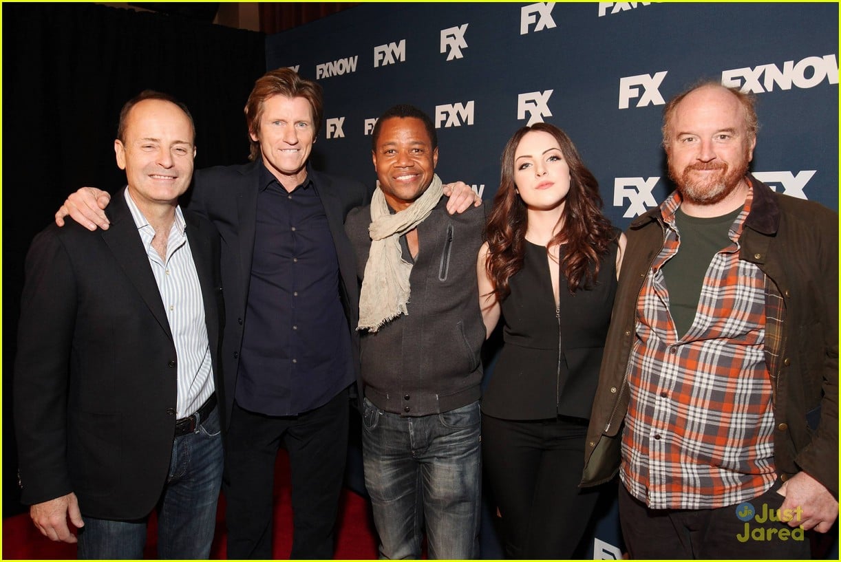 Full Sized Photo of liz gillies americans cast fx upfront party pics 07 ...