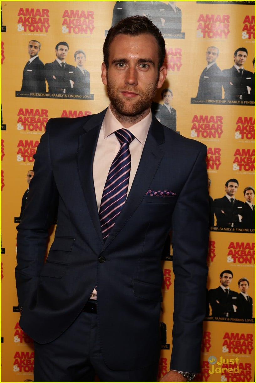 Matthew Lewis & Karen David Step Out For 'Amar, Akbar & Tony' Premiere ...
