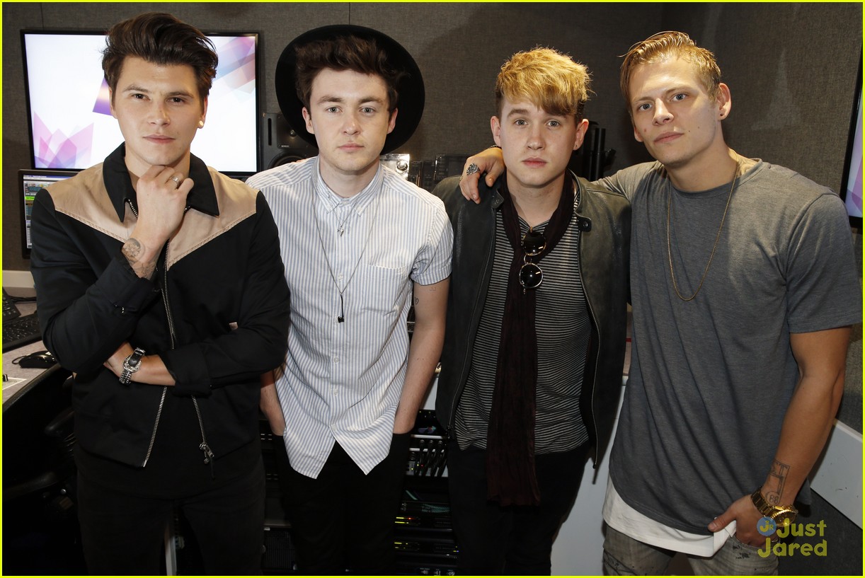 Full Sized Photo of rixton announce new single kiss fm london 03 ...
